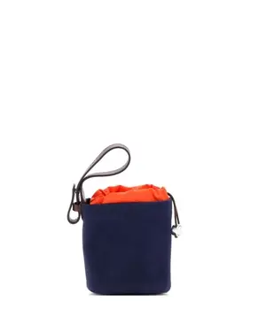 HERMES On-the-go Dog Pouch Toile