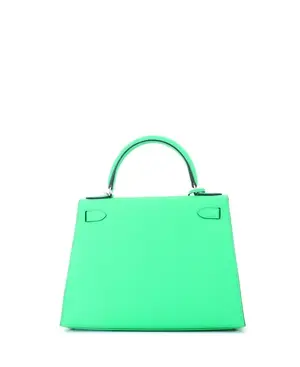 Hermès Kelly 28 Handbag - Vert Comics