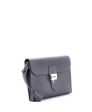 Hermès 24 Sac A Depeches Wristlet Pouch Epsom - Gray