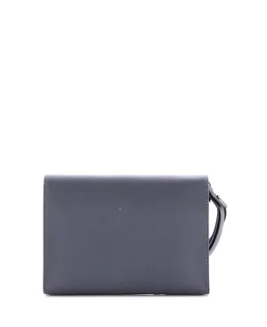 Hermès 24 Sac A Depeches Wristlet Pouch Epsom - Gray