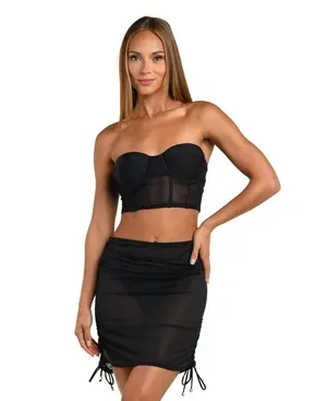 SUNSHINE 79 Mesh Skirt - Black