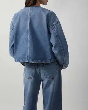 ANINE BING Jacket Blanche - Washed Blue