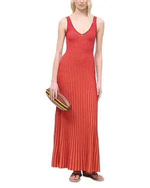 Staud Claretta Maxi Dress - Sunburst