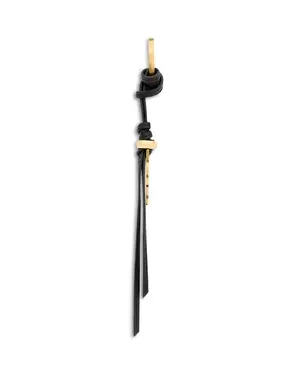 Saint Laurent Cassandre Keyring - Black