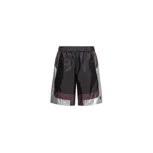 Moncler Geometric Pattern Shorts - Gray