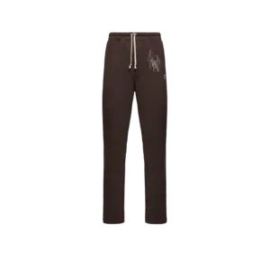 MONCLER + RICK OWENS Cotton Jersey Track Pants - Brown