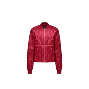 MONCLER + RICK OWENS Geocamo Flight Down Bomber Jacket - Red