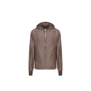 MONCLER + RICK OWENS Zip-up Hooded Jacket - Brown