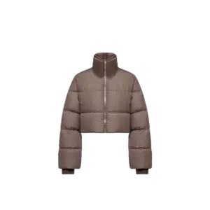 MONCLER + RICK OWENS Cyclopic Short Down Jacket - Brown