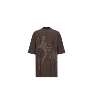 MONCLER + RICK OWENS Cotton Jersey T-shirt - Brown