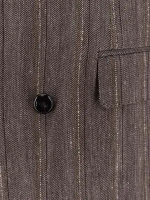 Tagliatore Doublebreasted Linen Blend Suit