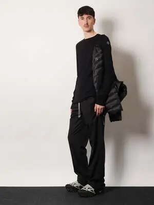 MONCLER + RICK OWENS Drawstring Wide Leg Pants