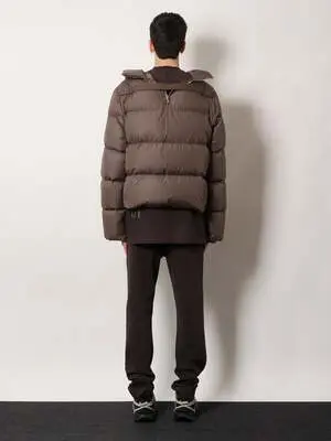 MONCLER + RICK OWENS Cyclopic Nylon Down Jacket - Grey