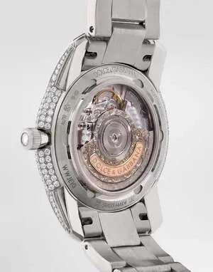 Dolce & Gabbana Dg7 18kt White Gold Diamond Bracelet Watch
