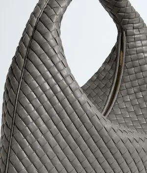 Bottega Veneta Maxi Veneta - Basalt