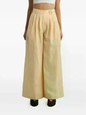 Posse Parker Pleated Palazzo Pants
