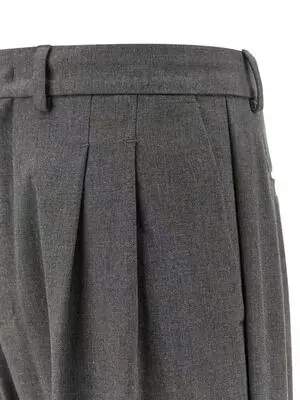 Paul & Shark Pleated Trousers - Grey