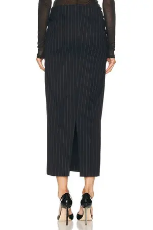 MUGLER Stretch Tube Skirt