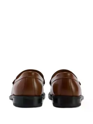 GIUSEPPE ZANOTTI Tassel Leather Loafers - Brown