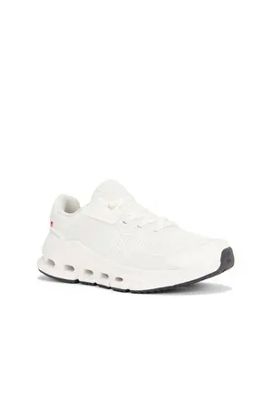 On Cloudnova Rift Sneakers - White & Ice