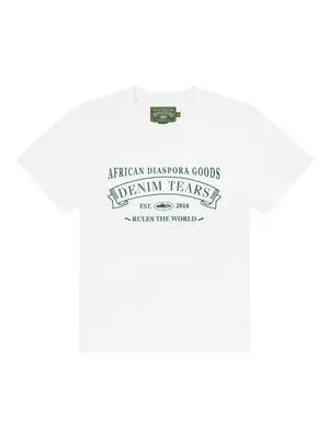 DENIM TEARS X Corteiz Adg T-shirt - White