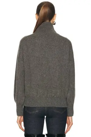 Khaite Willem Cashmere Sweater - Stone