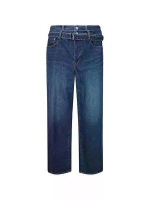 Sacai Belted Denim Jeans