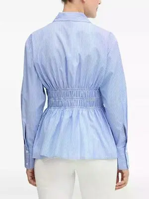 Rag & Bone Striped Shirred Shirt