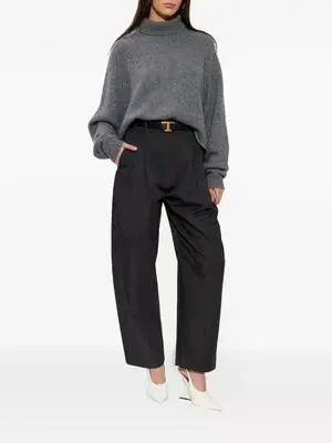 LISA YANG Roll-neck Fine Knit Sweater