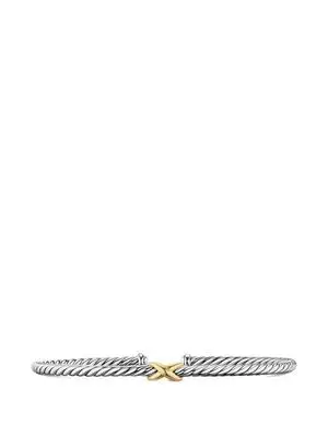 David Yurman Petite X Bracelet - Silver