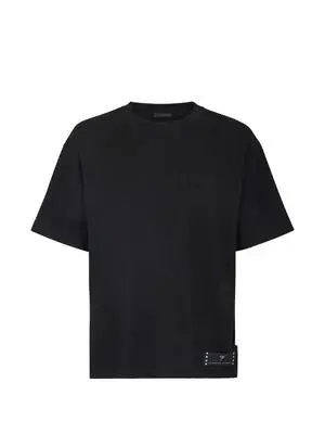 GIUSEPPE ZANOTTI Lr-66 Label-detail T-shirt