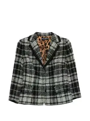 Dolce & Gabbana Tartan Jacket