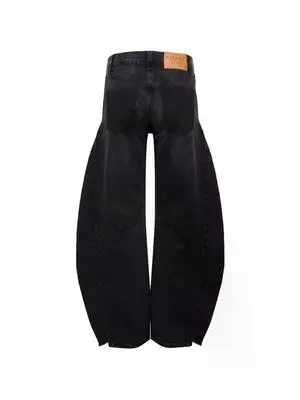 A.W.A.K.E. Mode Washed Wide-leg Jeans