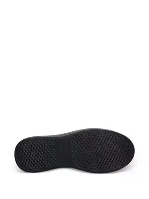 ALEXANDER SMITH Wembley Embellished Lace-up Sneakers - Black