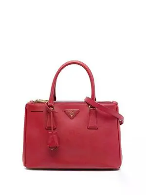 Prada Galleria Double Zip Satchel