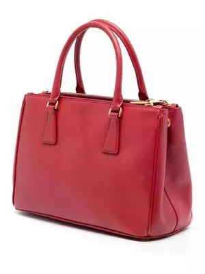 Prada Galleria Double Zip Satchel