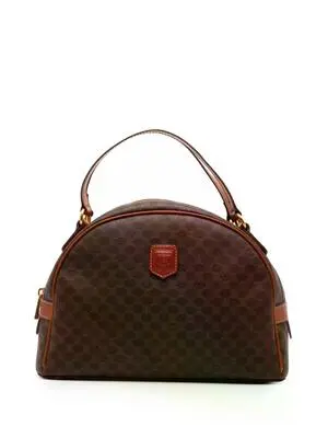 Celine 1996 Macadam Coated Canvas Handbag