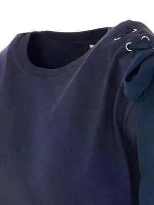 TWINSET Tie-detail Crew-neck T-shirt