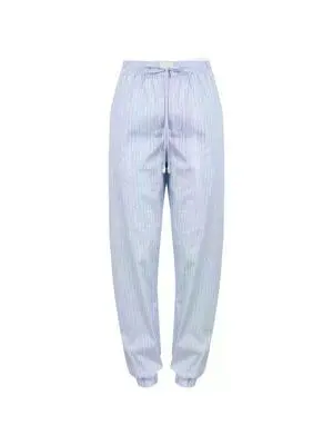 Attico Striped Drawstring Trousers