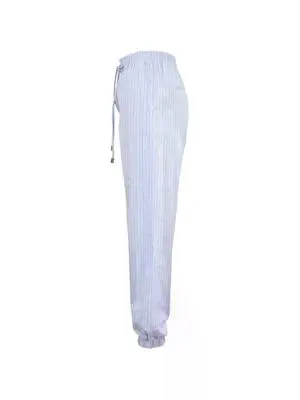 Attico Striped Drawstring Trousers