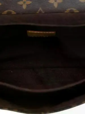 LOUIS VUITTON 2016 Monogram Pochette Metis Satchel