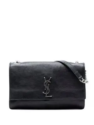 Saint Laurent Silver Tone Cross Body Bags