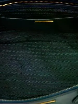 Prada Medium Saffiano Lux Galleria Double Zip Satchel