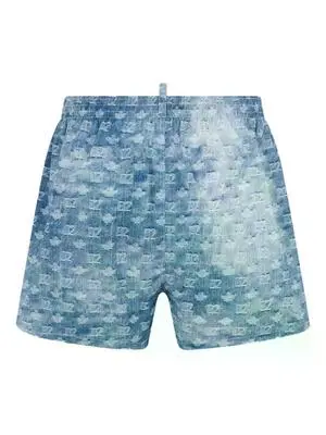 Dsquared2 Logo-monogram Swim Shorts