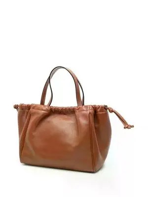 Celine 2023 Small Cuir Triomphe Cabas Drawstring Satchel