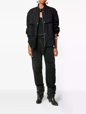 MARANT ETOILE Blandina Flap-pocket Jacket - Black