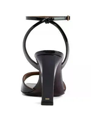 GIUSEPPE ZANOTTI Venice Square-toe Sandals - Black