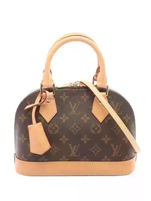 LOUIS VUITTON 2021-2026 Monogram Alma Bb Satchel