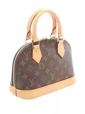 LOUIS VUITTON 2021-2026 Monogram Alma Bb Satchel