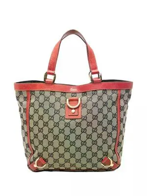 Gucci Gg Canvas Abbey D-ring Tote Bag